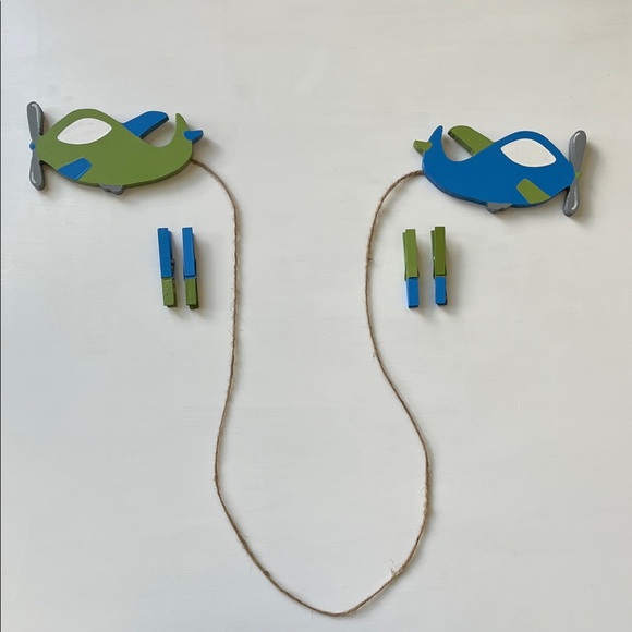 Accents | Airplane Artwork Display Hanger | Poshmark